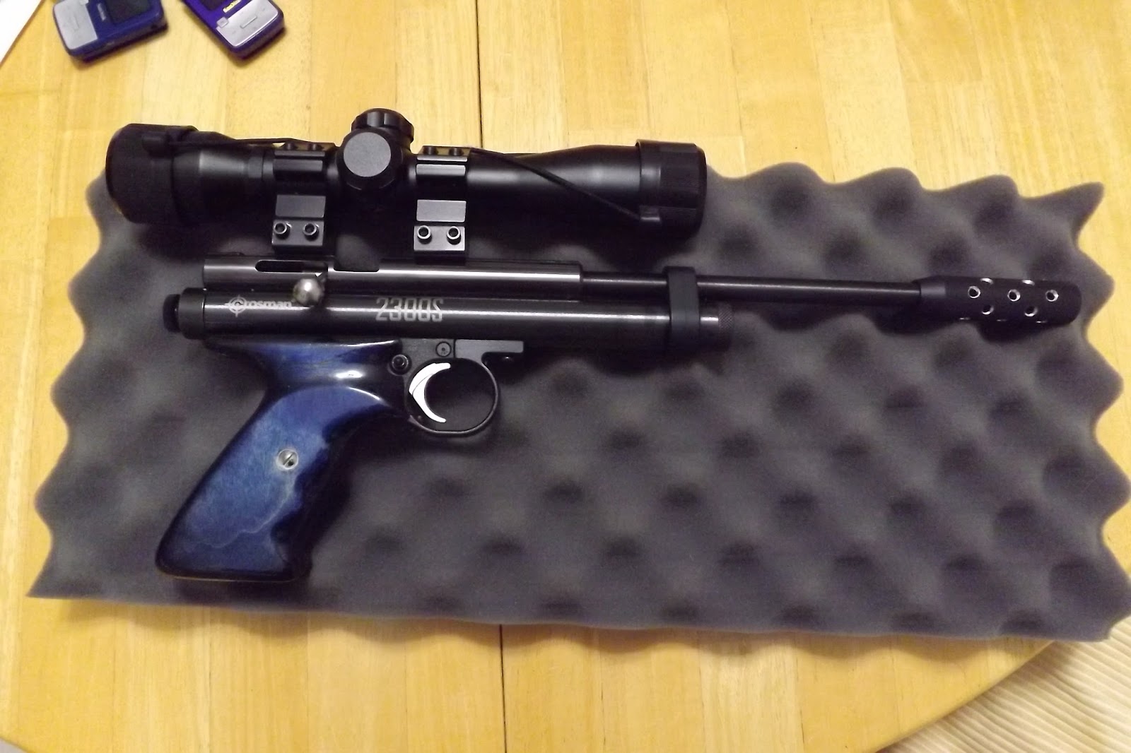 Hugh's Custom Air Guns: Crosman 2300S aka Crosman 2300 Silhouette