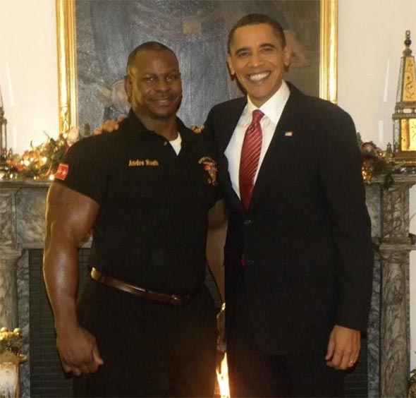 The Most Muscular Chef in the World Is The White House Chef Andre Rush