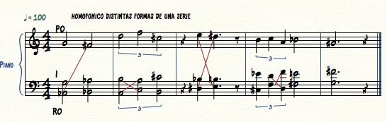 MÚSICA ATONAL (XIV) - ARMONÍA: LAS SERIES