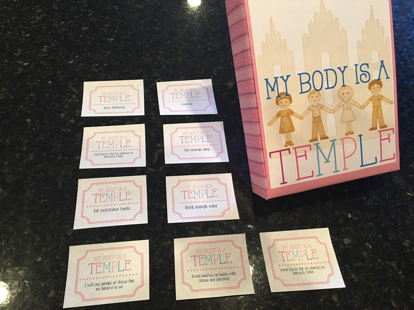 Primary Activity Ideas: My Body Is A Temple - Learning and Living the ...
