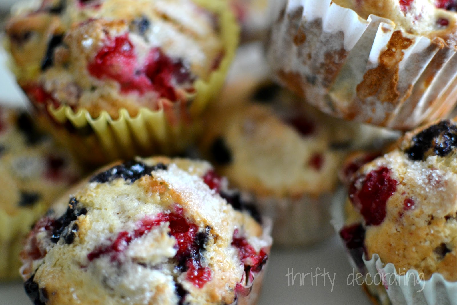Thrifty Decorating: "Gourmet" Muffins from a $0.50 Mix