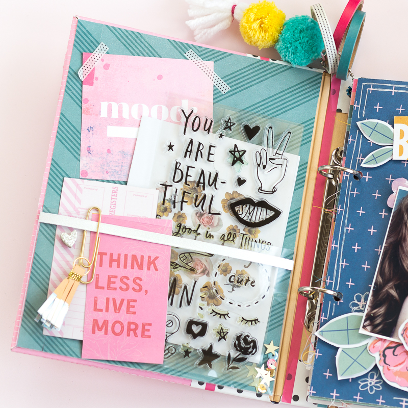 Bea Valint: DIY Smash Book with All Heart collection | Crate Paper DT