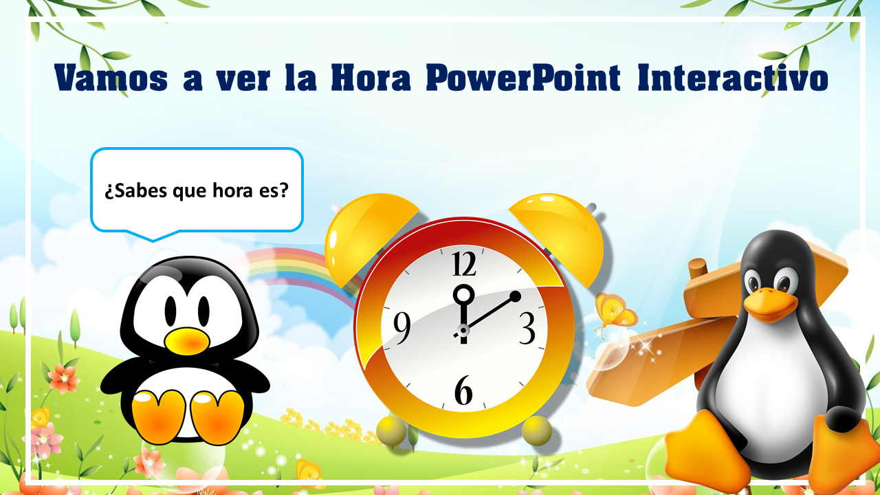 Reloj Análogo - PowerPoint