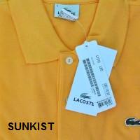 the shopping bug: lacoste classic polo shirts - color chart