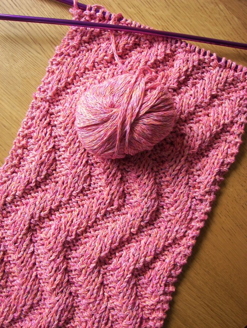 Beautiful Skills - Crochet Knitting Quilting : Wave Rib Scarf - Free ...