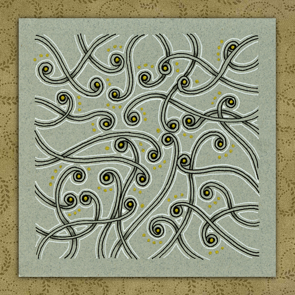 Time for Tangling: Official Zentangle® Pattern - Mooka Easy