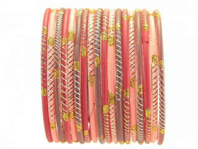 Glass bangles