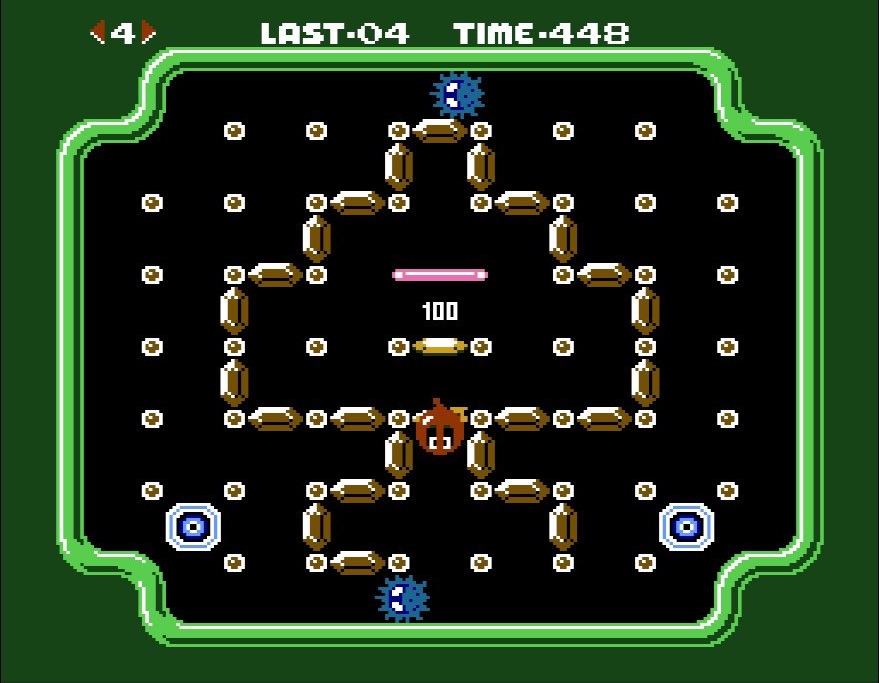 Clu Clu Land: Pac-Man's weird cousin