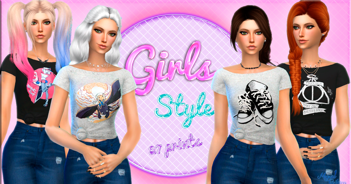 Miguel Creations TS4: Girls Style