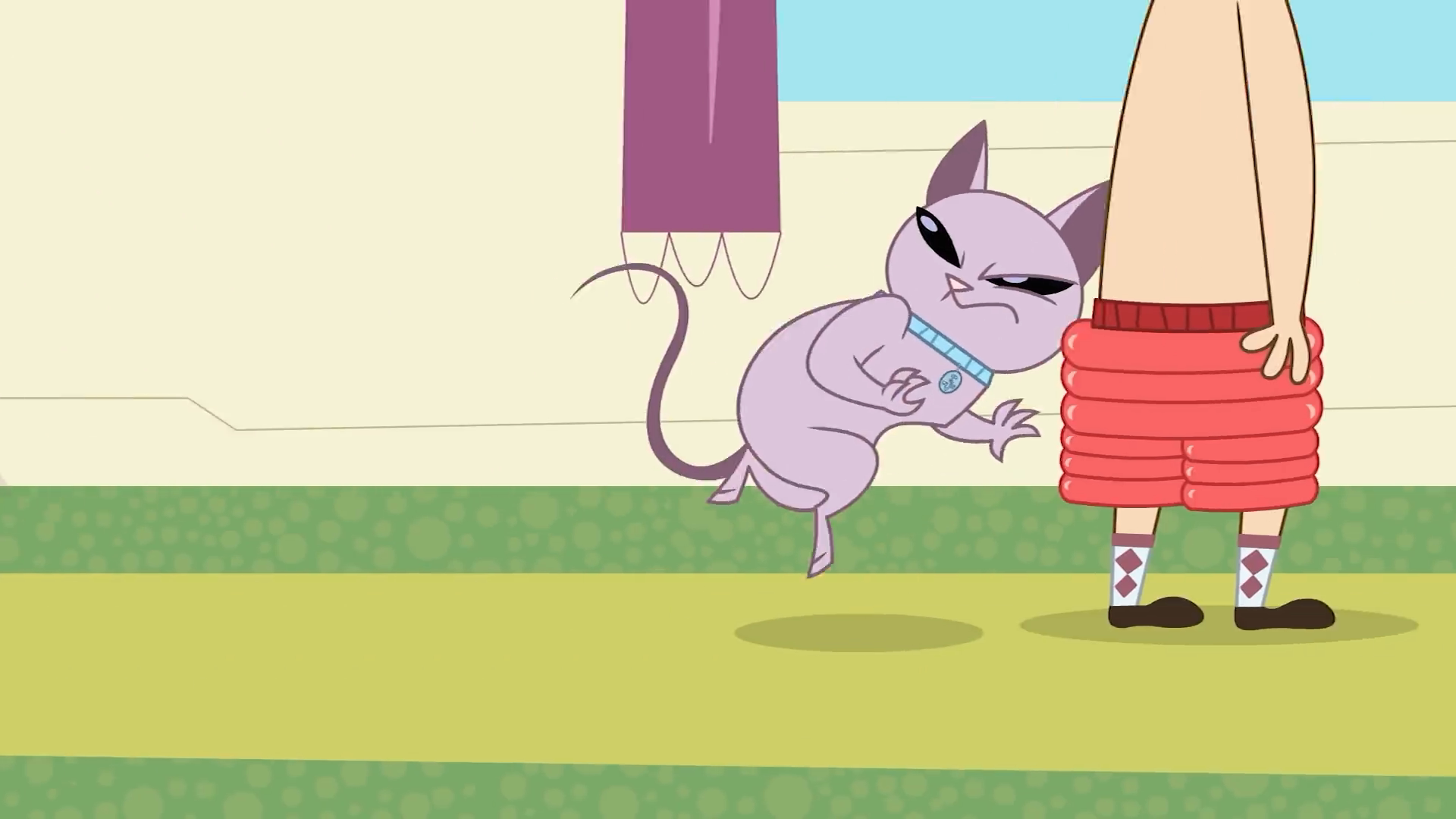 Shirtless Drawn Cartoon Boys: Shirtless Burt Burtonburger in Kid vs. Kat