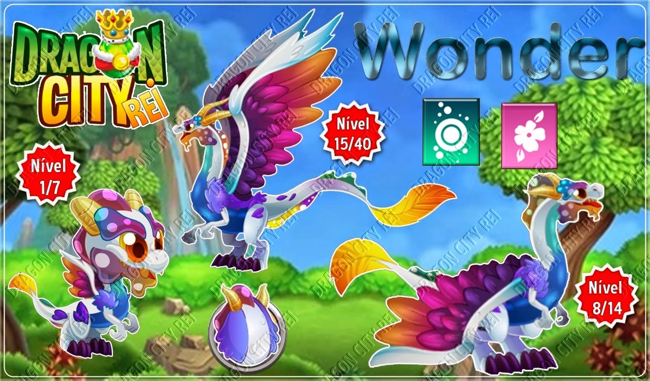 Wonder Dragon - Em Breve | Dragon City Rei