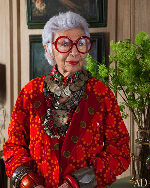 The Subconcious: Q+A: Iris Apfel AD chats with the beloved clotheshorse ...