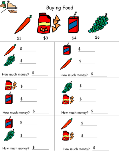 Autism Tank: Money Counting Visuals
