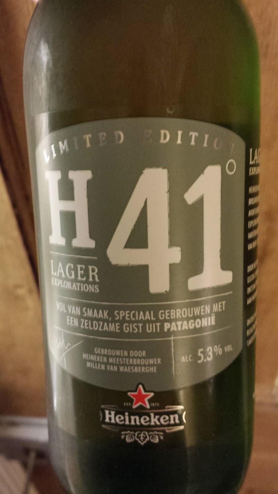 Ed's Beer Site: Heineken H41