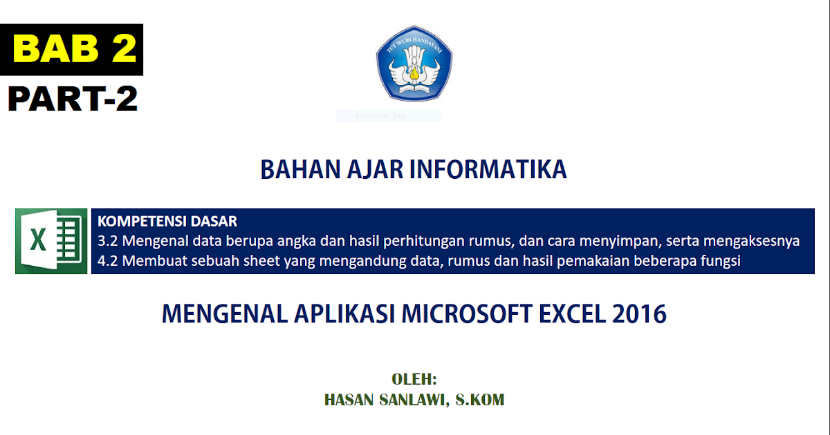 Rangkuman Materi Informatika SMP/MTs Kelas 7 BAB 2 Part-2 Mengenal ...