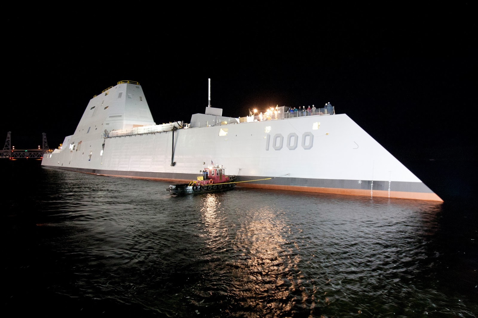 Naval Open Source INTelligence: DDG 1000 Preps for Heavy Weather Trials