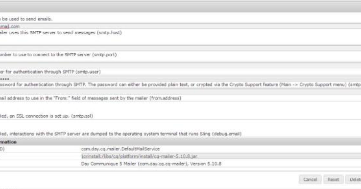 Managing Osgi Bundle Configurations Using Content Nodes In The Repository Aem Tutorials For