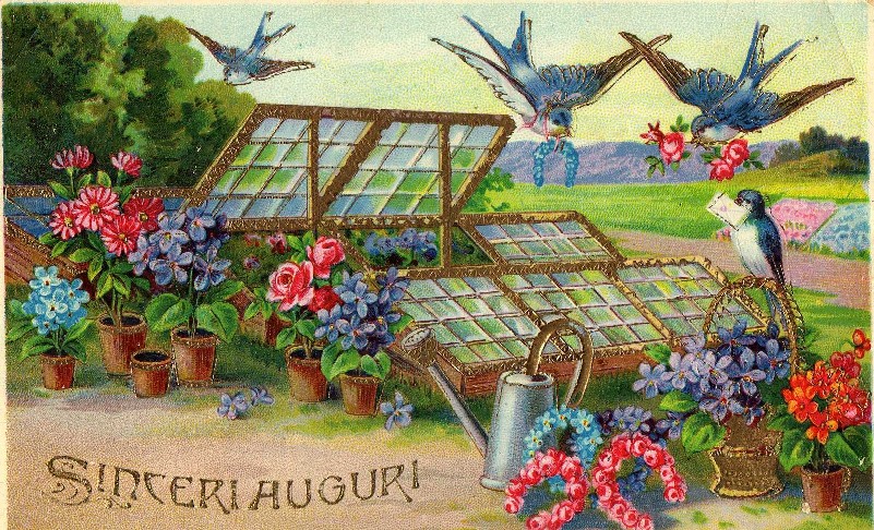 Miss Jane: Easter & Spring Vintage Postcards 2