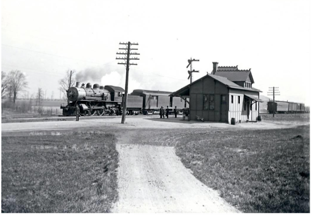 Vintage Railroad Pictures: New York Central (Fall Brook) Railroad Depot ...