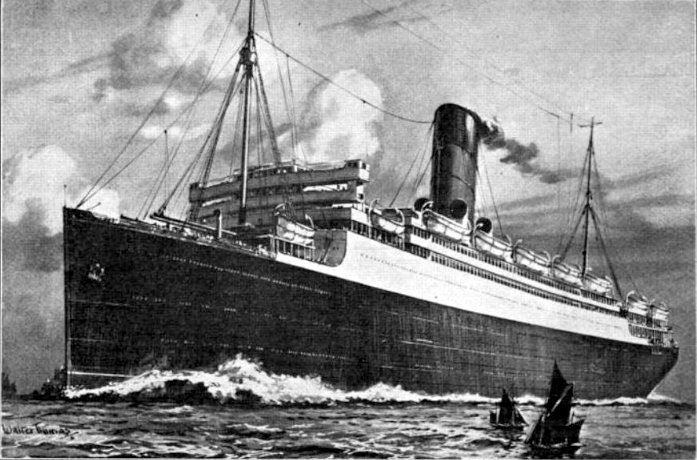 Wanted On Voyage: CUNARD'S OLD RELIABLE: R.M.S. SCYTHIA
