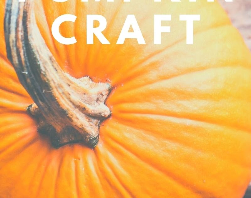 Mommy Suburbia: Easy Fall Pumpkin Craft Project For Kids