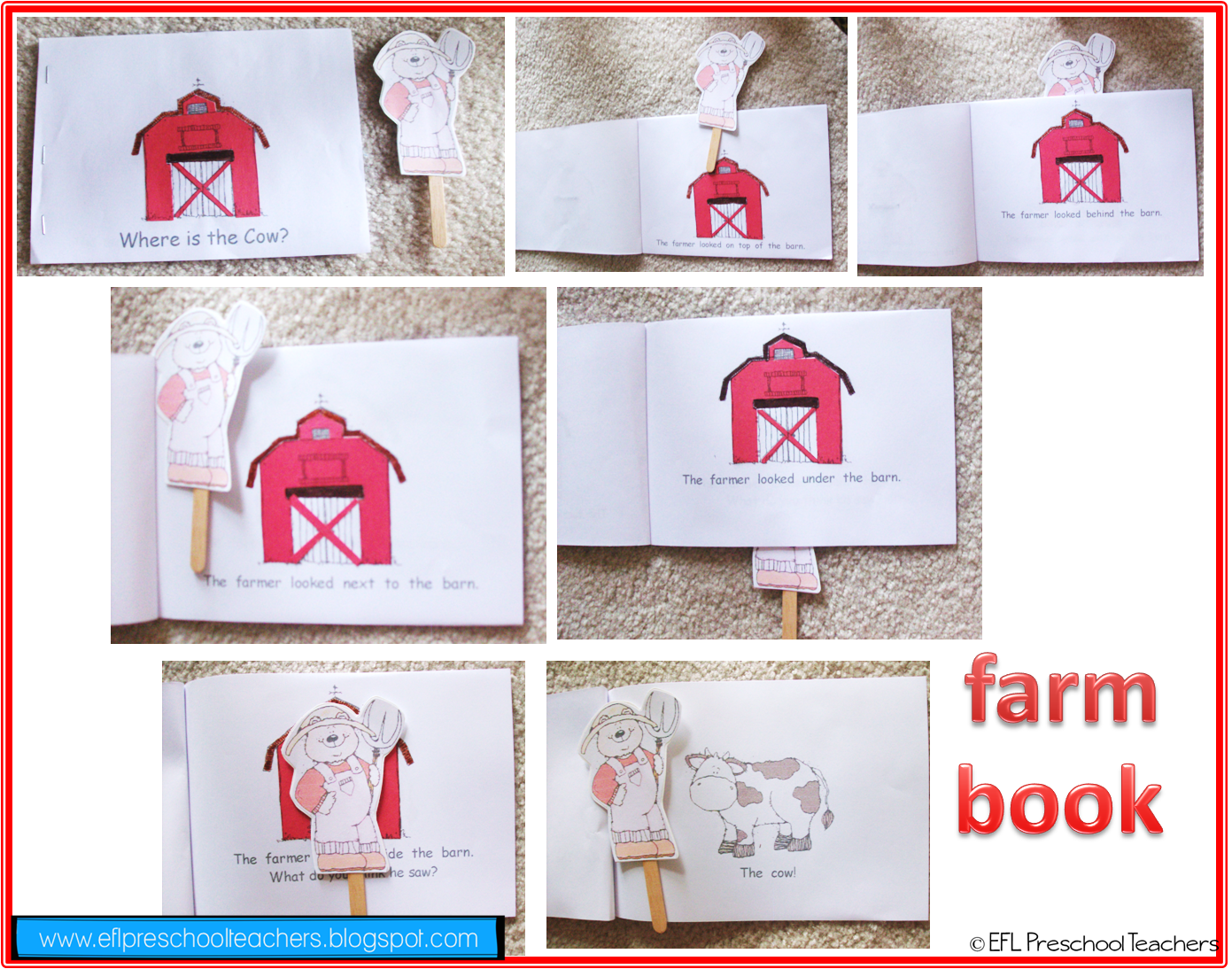 ESL/EFL Preschool Teachers: Farm Theme Ideas for Preschool ELL