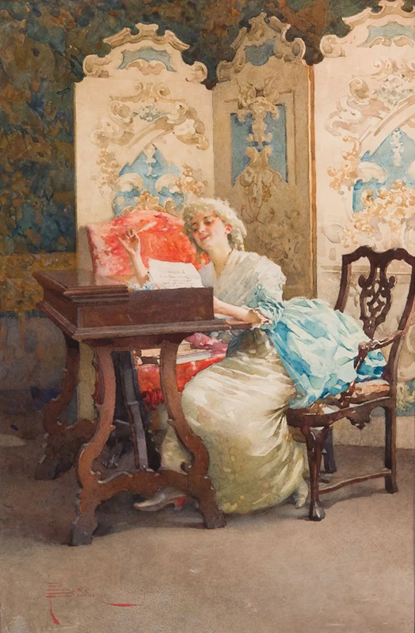 Giovanni Paolo Bedini (1844-1924) | Genre painter | Tutt'Art@ | Pittura ...