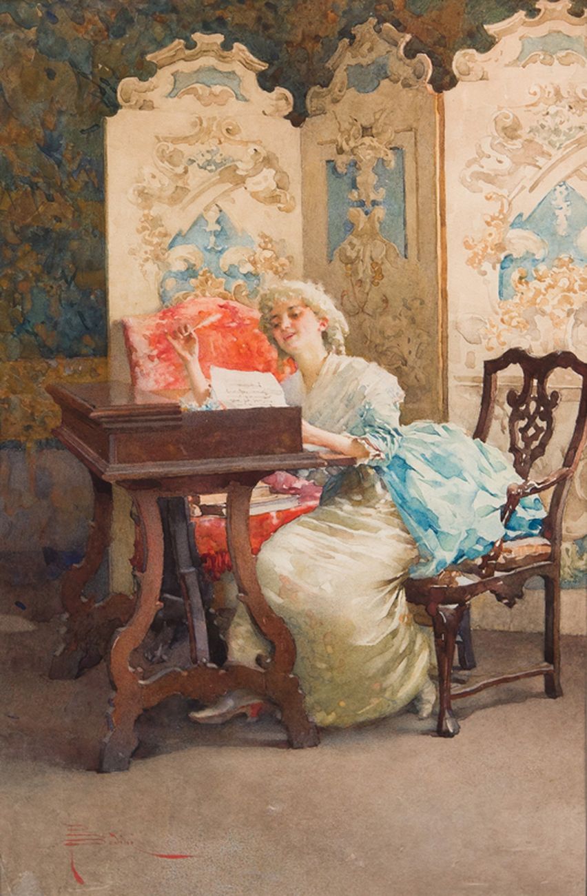 Giovanni Paolo Bedini (1844-1924) | Genre painter | Tutt'Art@ | Pittura ...
