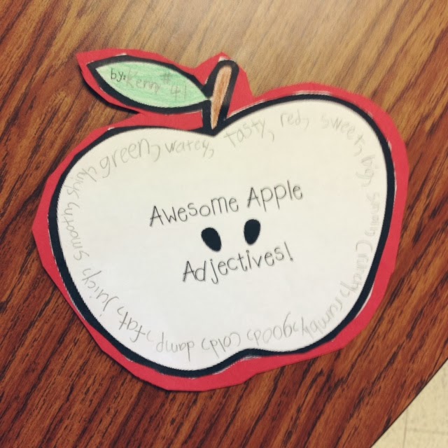 Simply Second Grade: Apple Unit Photo Dump {Part 1} with a FREEBIE!