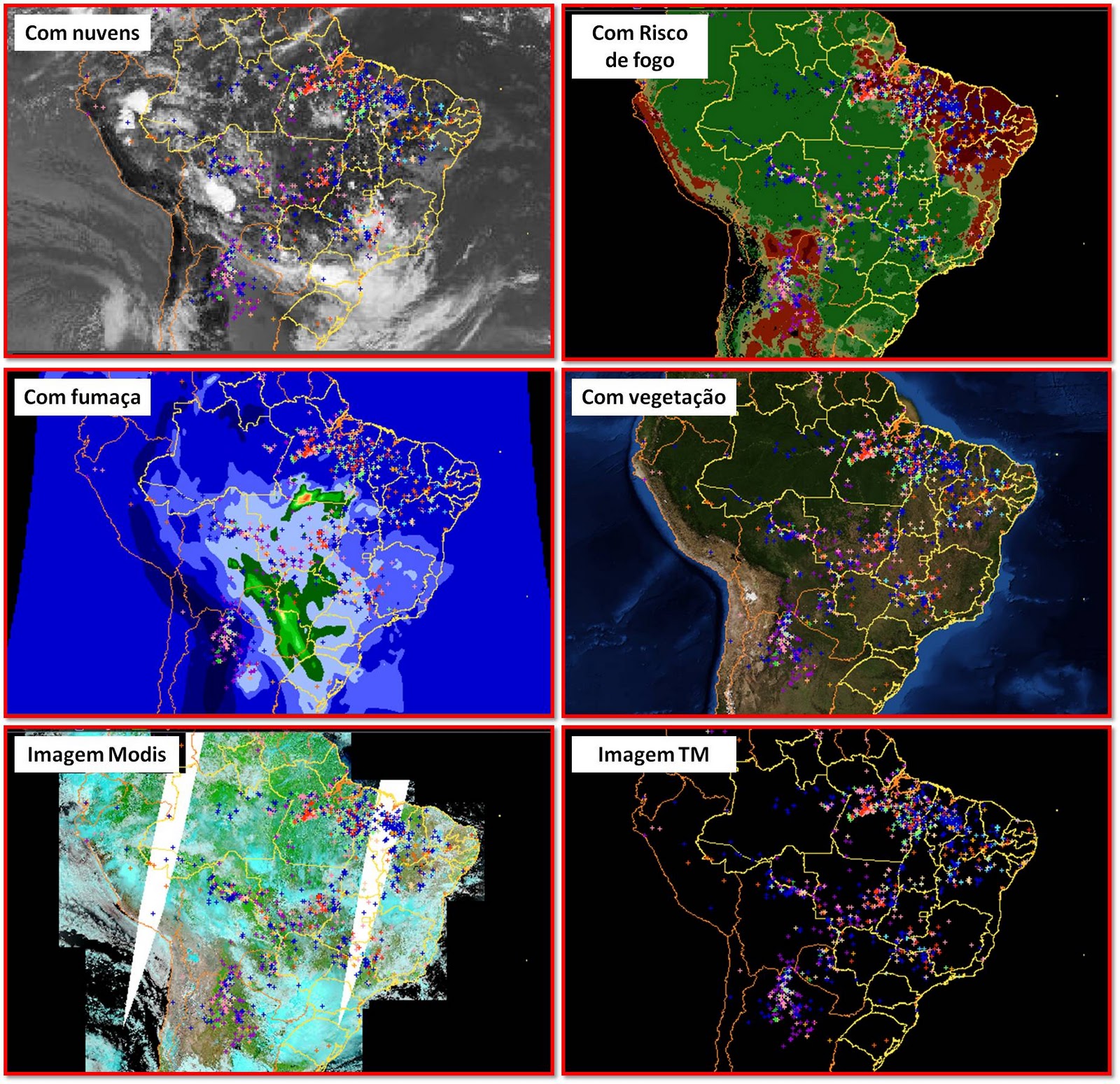 geopara.blogspot.com.br: Queimadas - Monitoramento de Focos