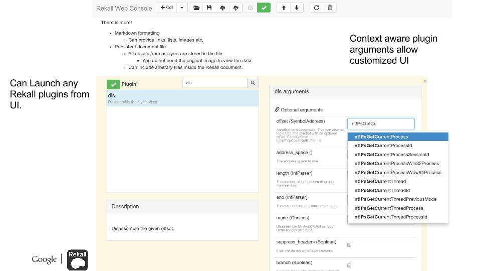 Rekall - Rekall Memory Forensic Framework