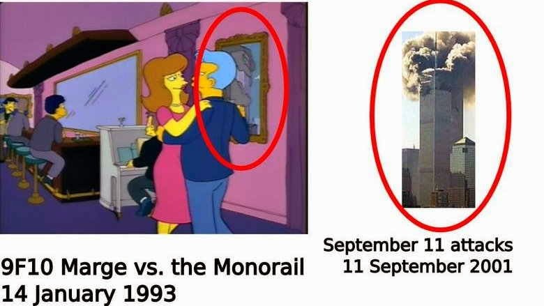 Expedientes Illuminati: Los Simpsons Predicción 9-11 (Torres gemelas)