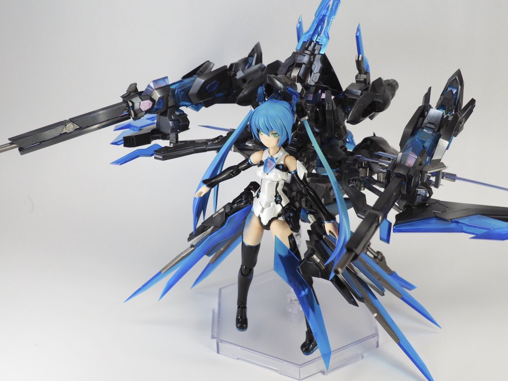 [ Custom ] - Megami Device Frame Music Girl Hatsune Miku Combat Weapon ...