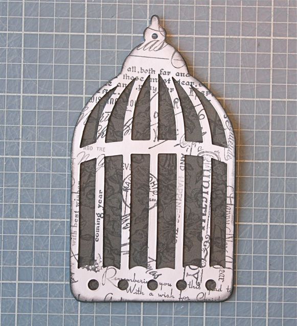 SIMPLY PAPER: Birdcage Tag Tutorial (Swirlydoos/Helmar)