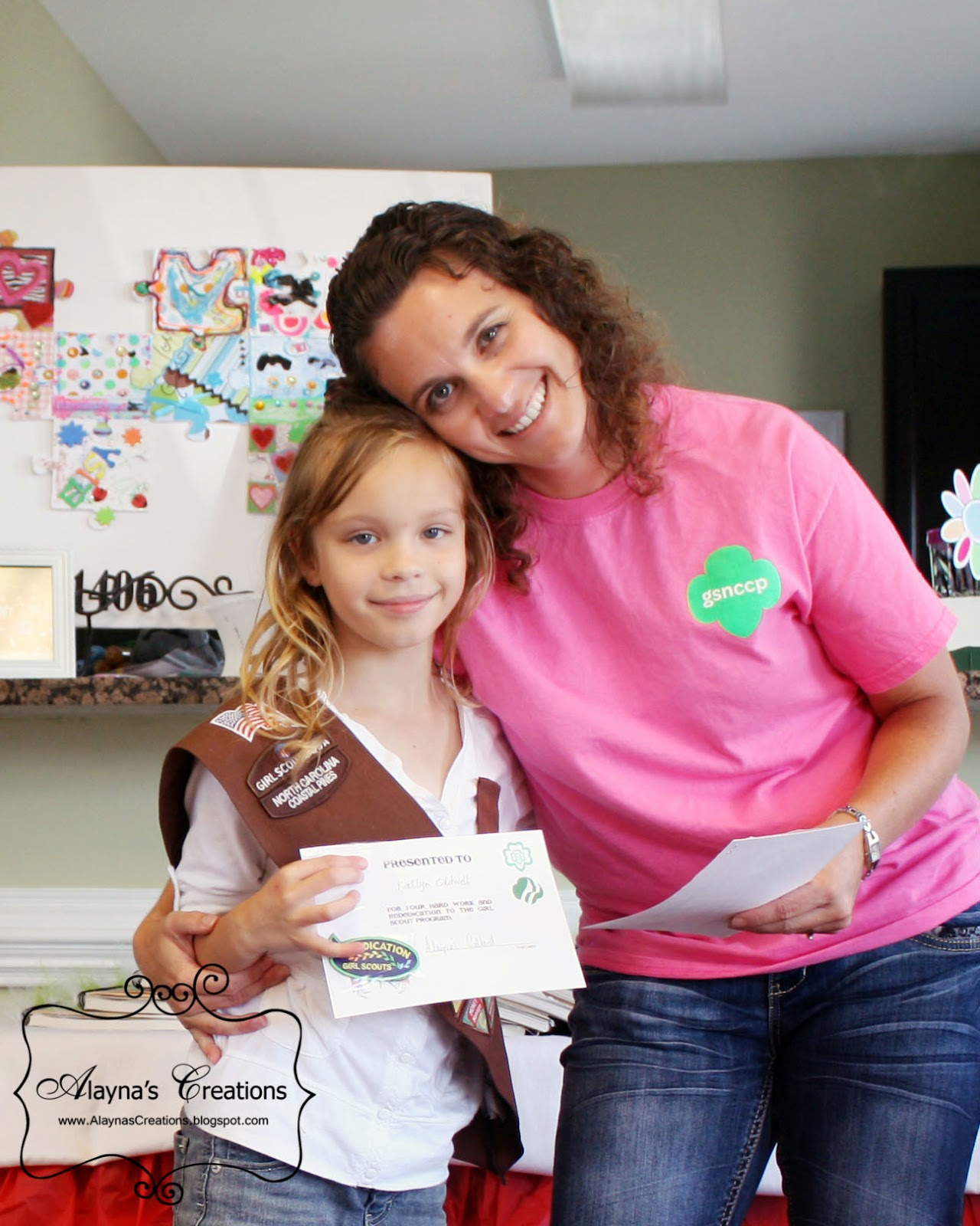 Alayna's Creations: Girl Scout Bridging Ceremony