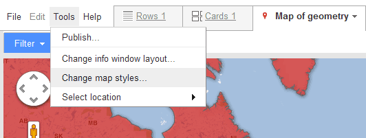 Gis Central: Como crear un mapa con Tablas dinámicas de Google