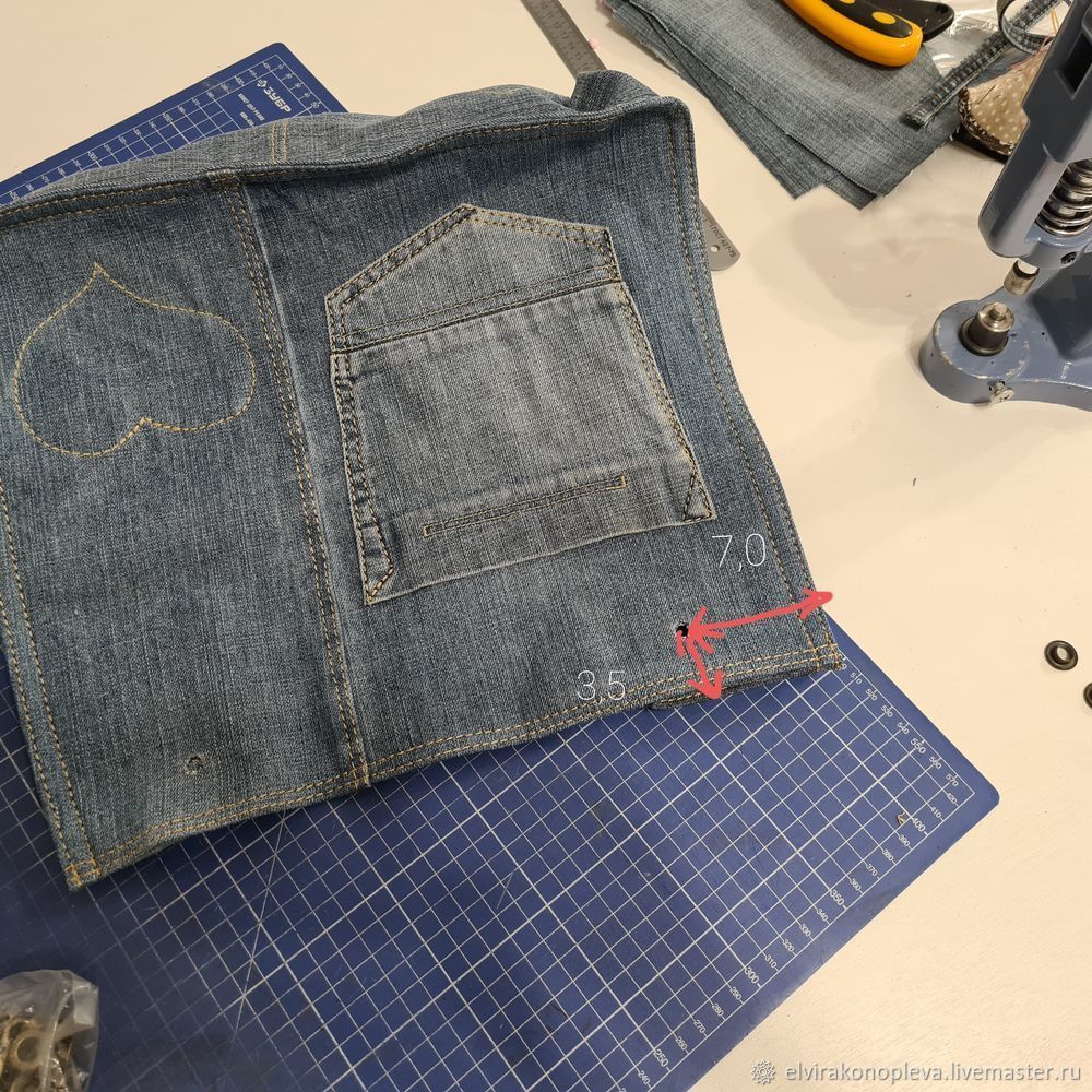 Recycled Denim Bag. Free Pattern & Tutorial ~ DIY Tutorial Ideas!