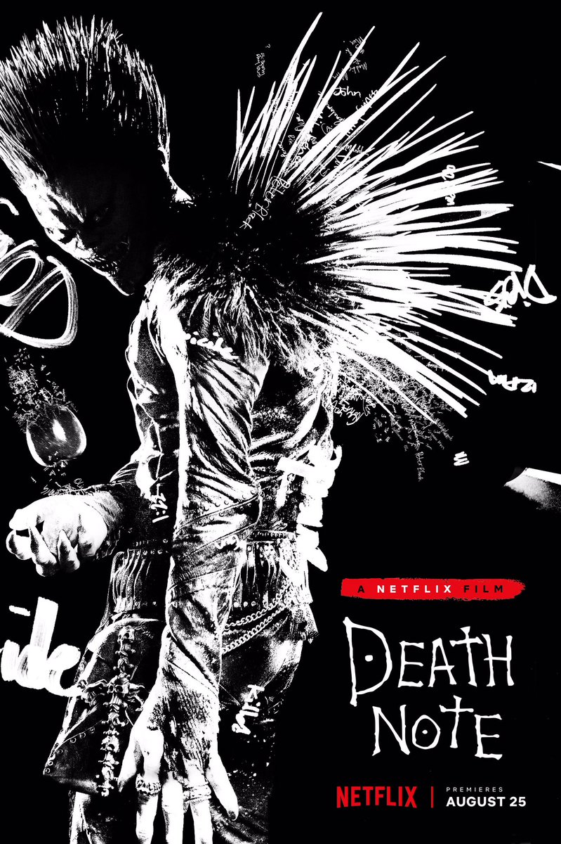 Novo poster do live-action de Death Note - GeekBlast