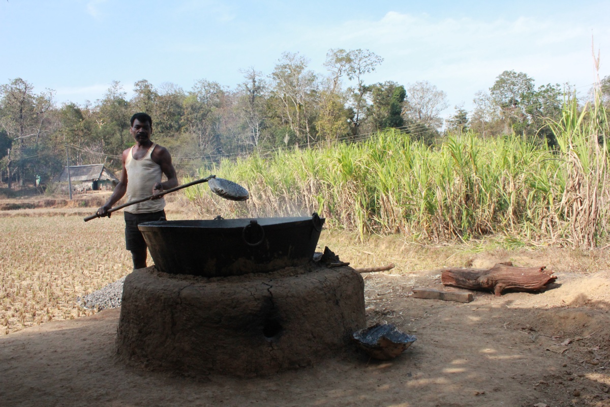 Journeys across Karnataka: Organic jaggery making unit at Idagundi