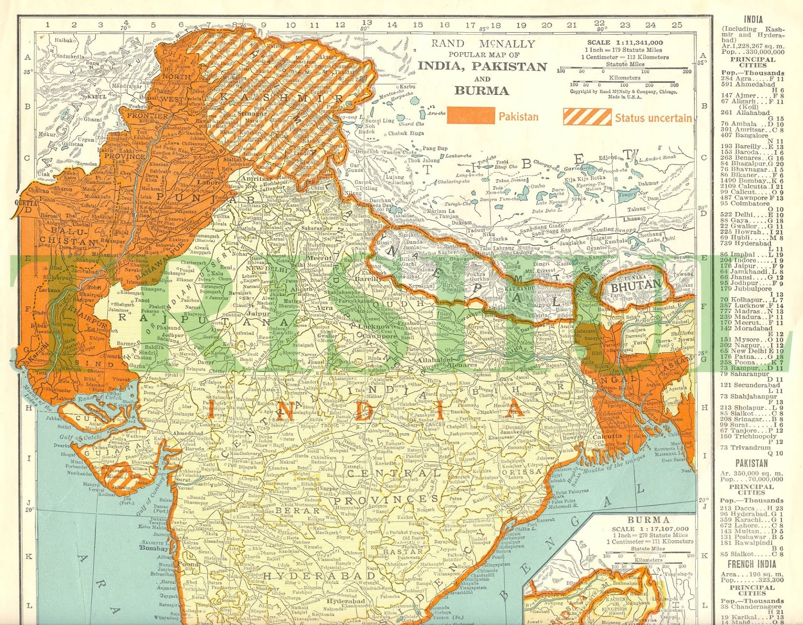 TRISHUL: How Successive Cartographic Errors have Led To Present-Day ...