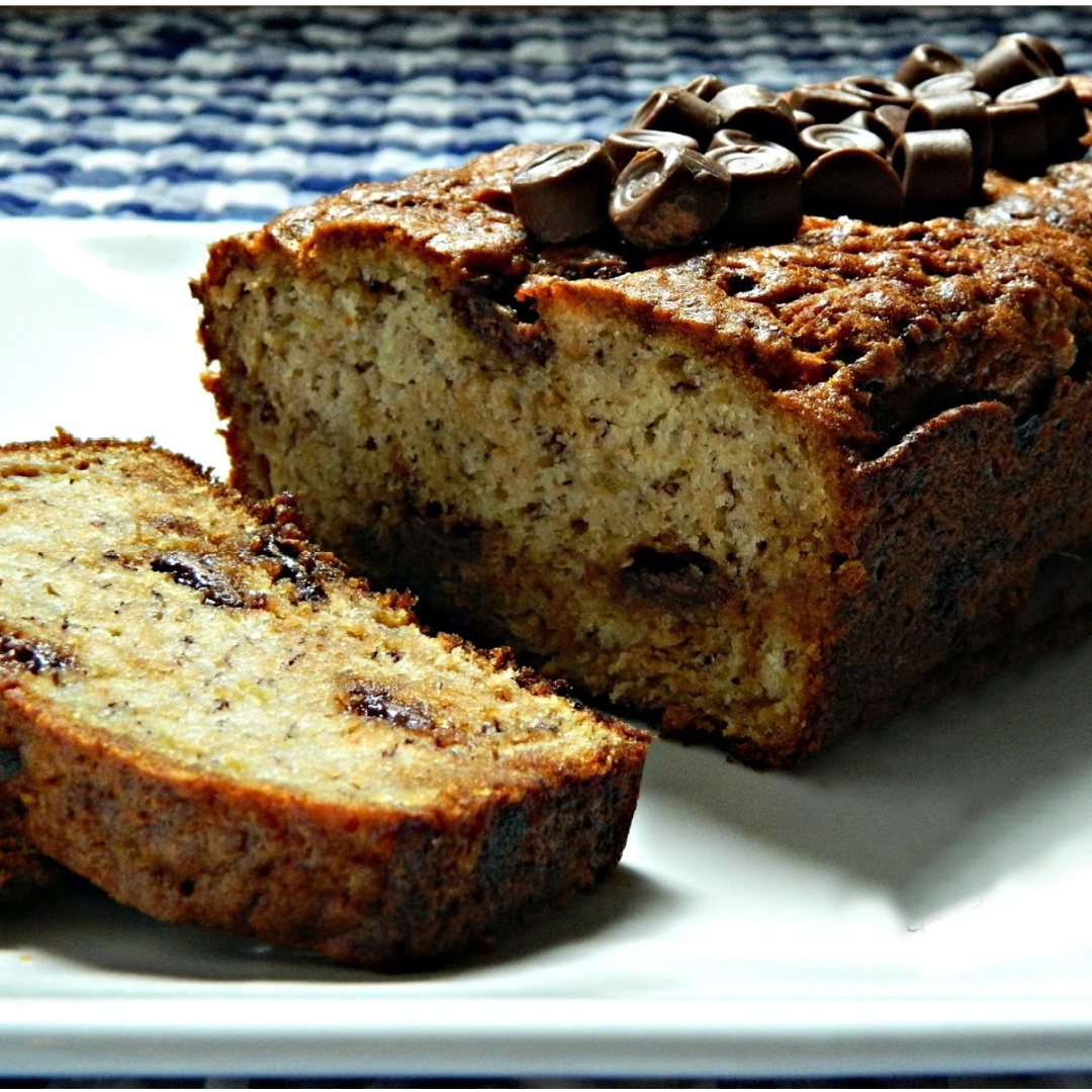 Mini Rolo Banana Bread