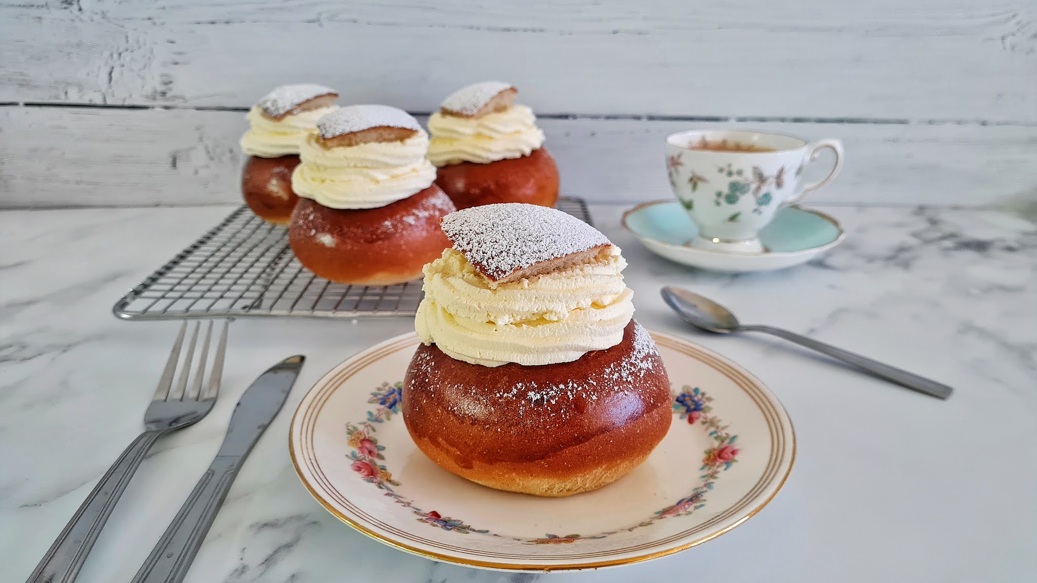 Swedish Semla Buns Recipe