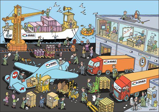caricaturque: GHIBLI Logistics Cartoon Contest 2017, Hungary