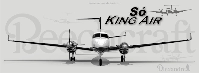 King Air Ale: Cockpit King Air C90GTx com painel Proline Fusion