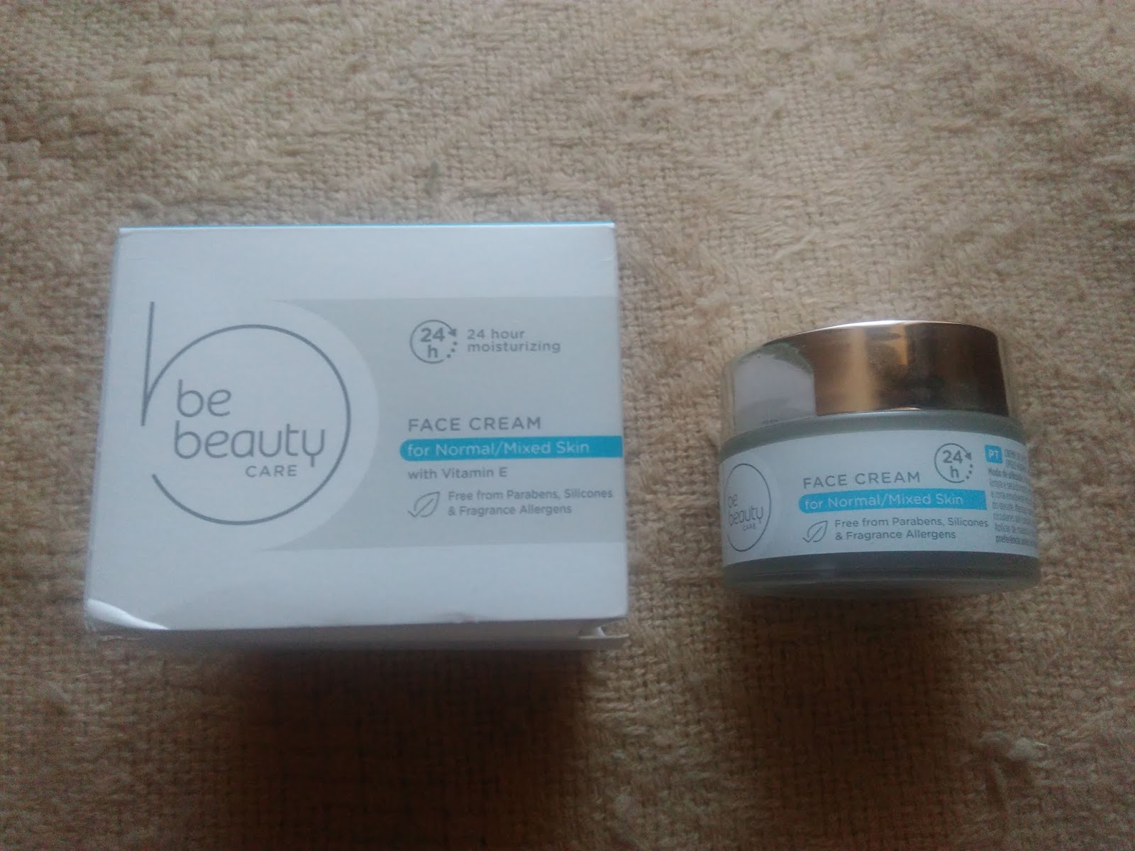 Testy i gadżety Ani: BeBeauty, Care, Face Cream for Normal/Mixed Skin ...