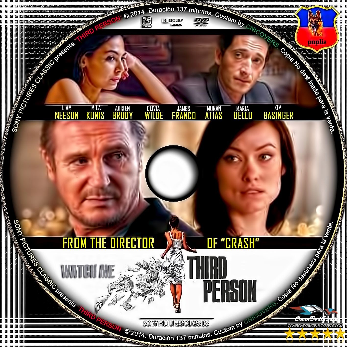 Tercera Persona - Third Person - COVER COLOMBIA