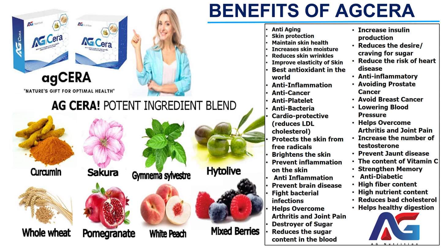 AG CERA | SUPLEMEN ANTI OKSIDAN TERBAIK DI DUNIA | KEMBALI SIHAT DAN ...