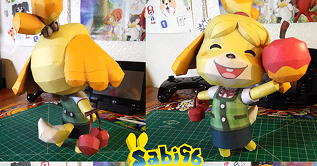 Animal Crossing: Isabelle Papercraft | Paperized Crafts