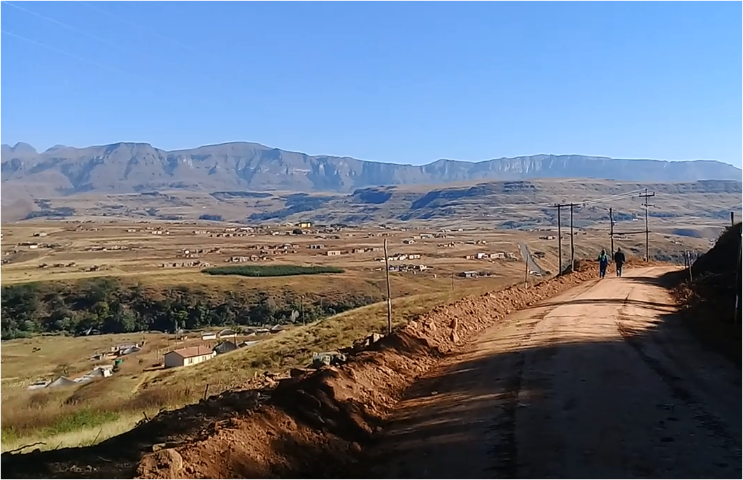 Rural Access Roads - Deep Rural South Africa - Makekeni and Ezimbokodweni