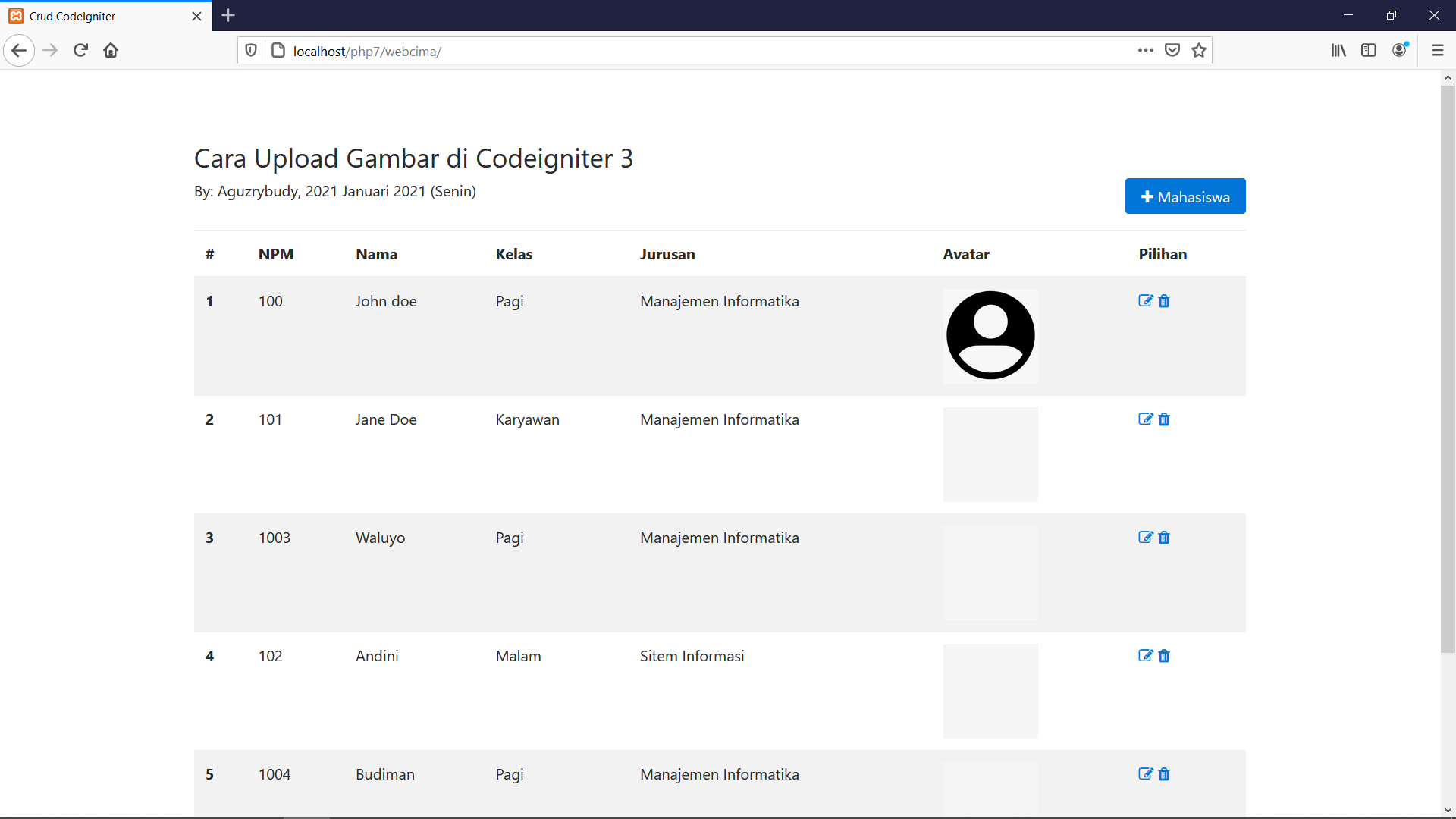 Cara Upload Gambar Di Codeigniter 3
